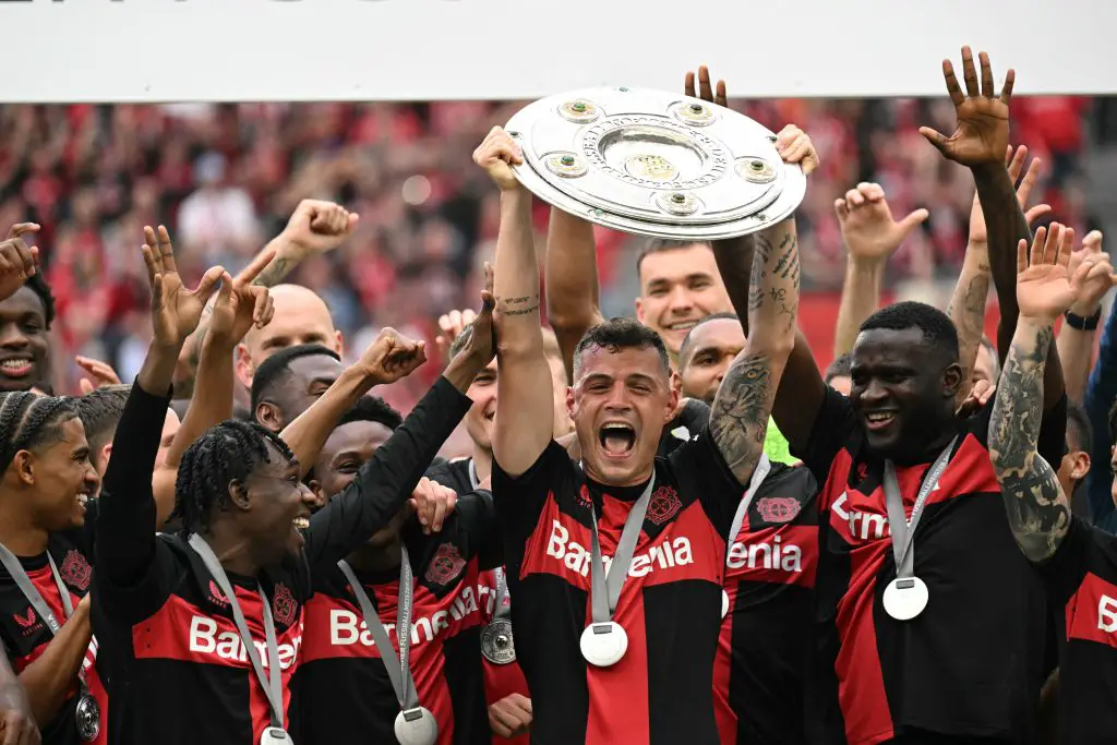 Granit Xhaka breaks three records in Bayer Leverkusen's historic ...