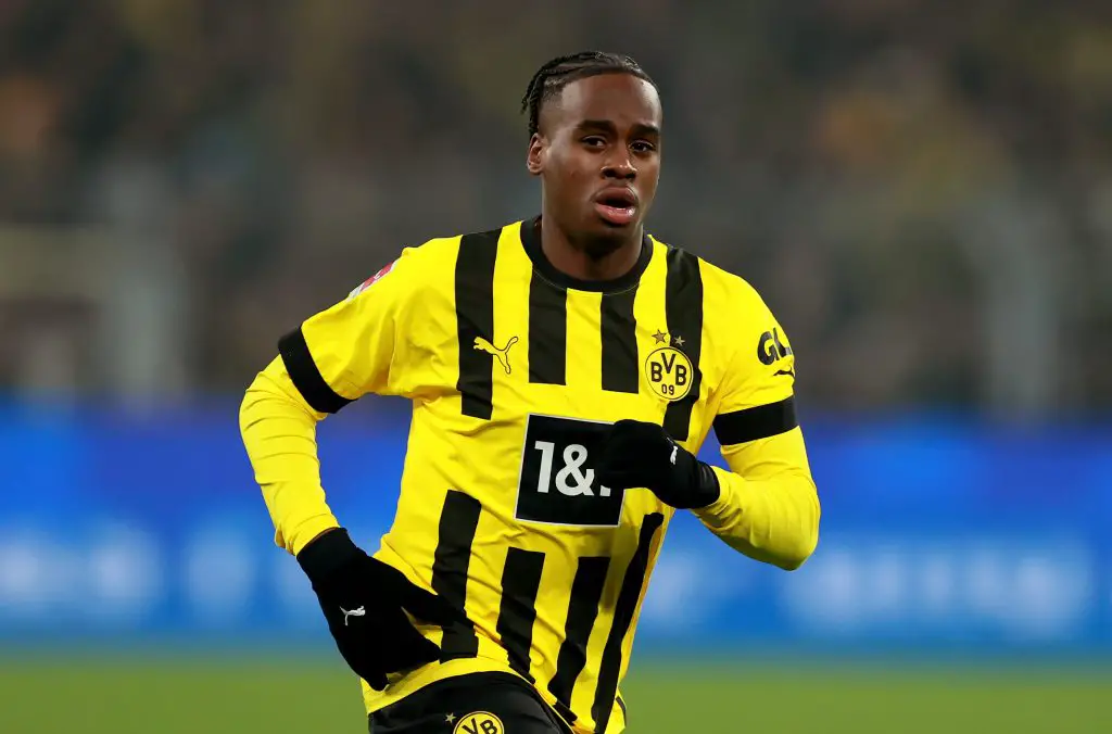 Borussia Dortmund's Jamie Bynoe-Gittens at risk of time on sidelines ...