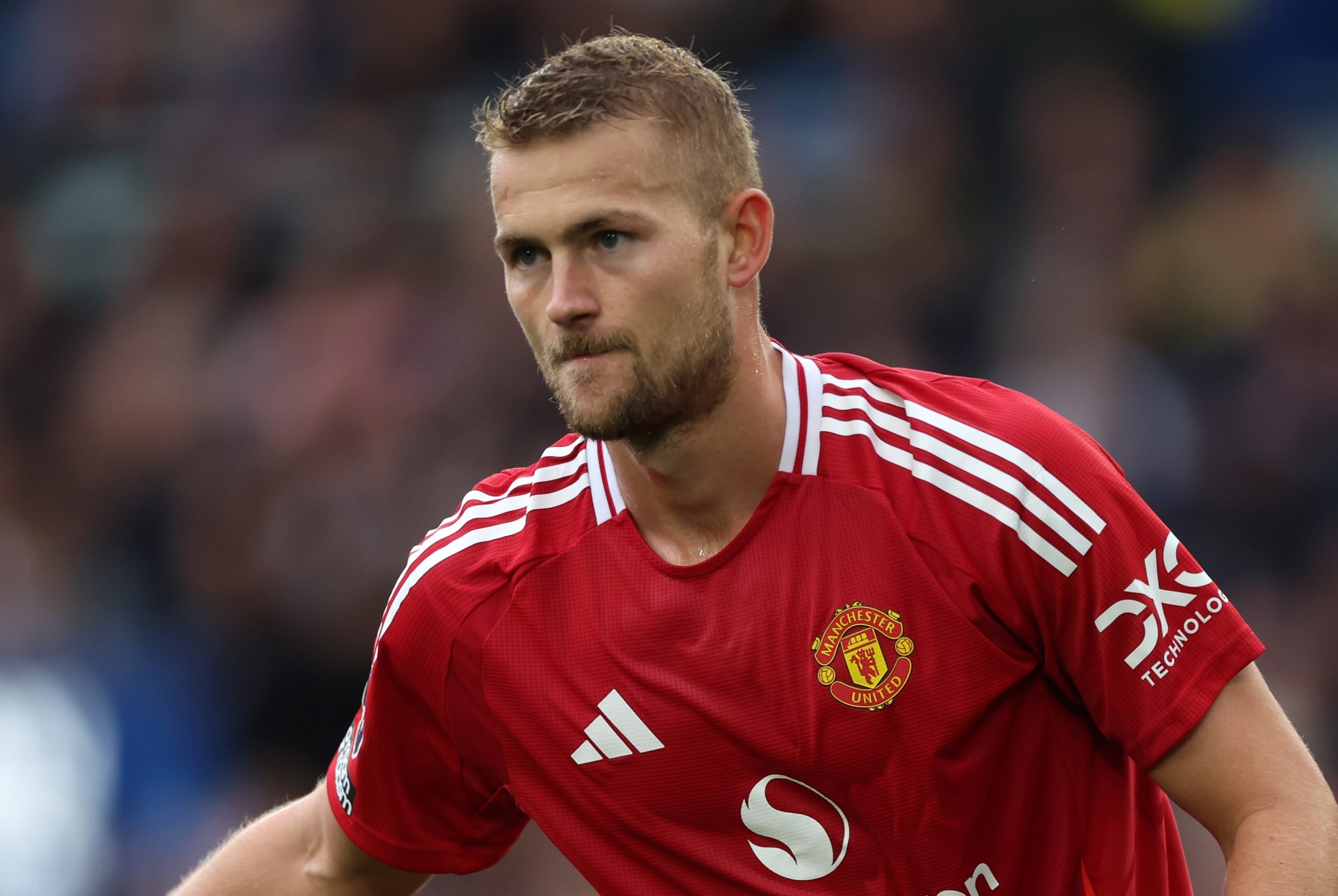 Manchester United’s Matthijs de Ligt fires a shot at the Bundesliga ...