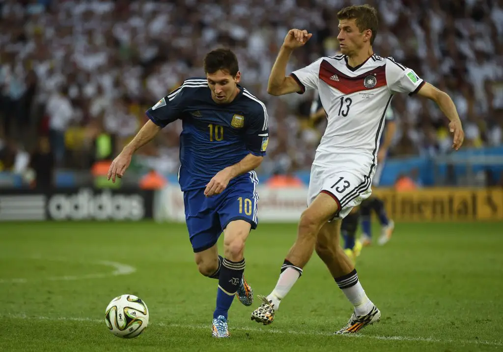 Thomas Müller twice as prolific as Lionel Messi at previous World Cups ...