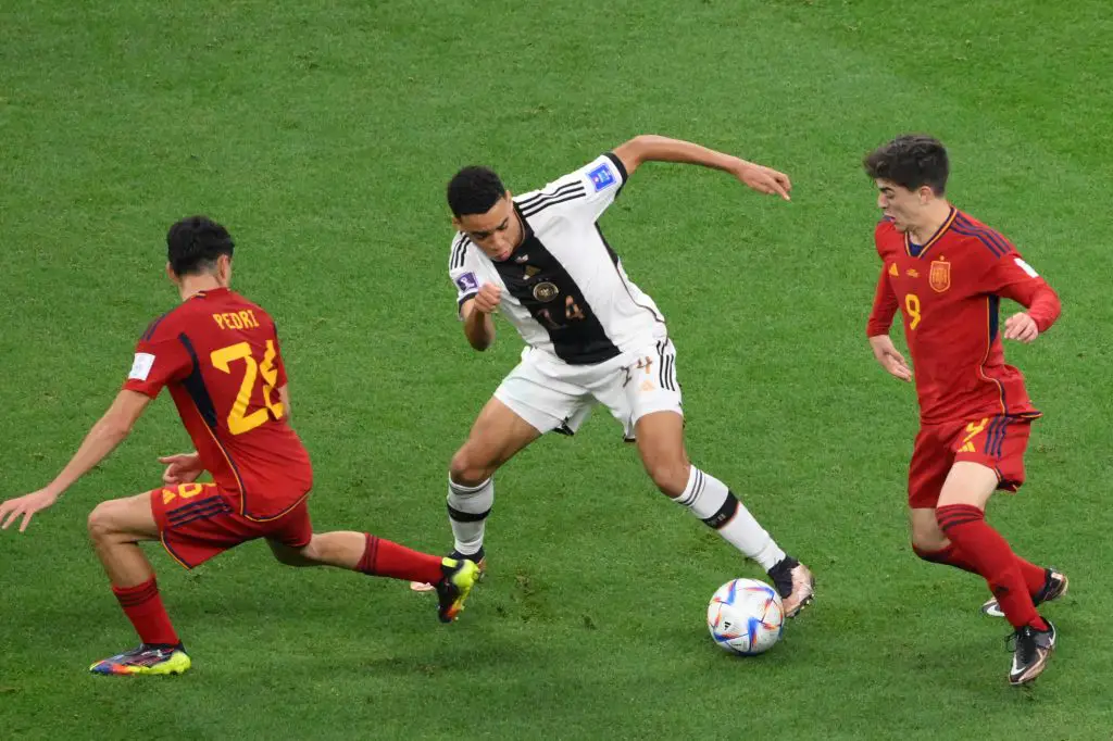 Jamal Musiala makes history for Germany following assist against Spain ...