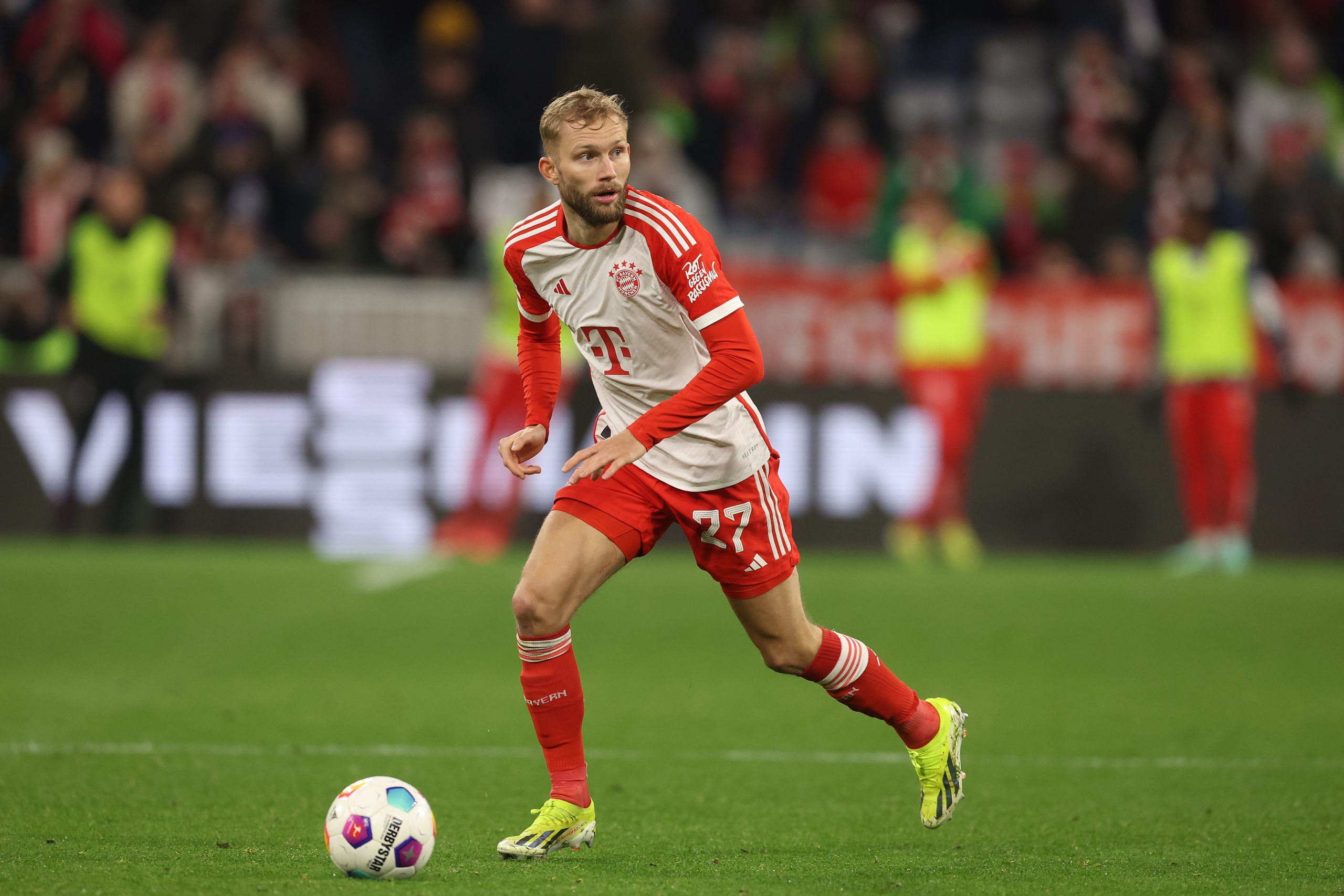 Konrad Laimer to be out for up to six weeks with a calf injury - Get ...