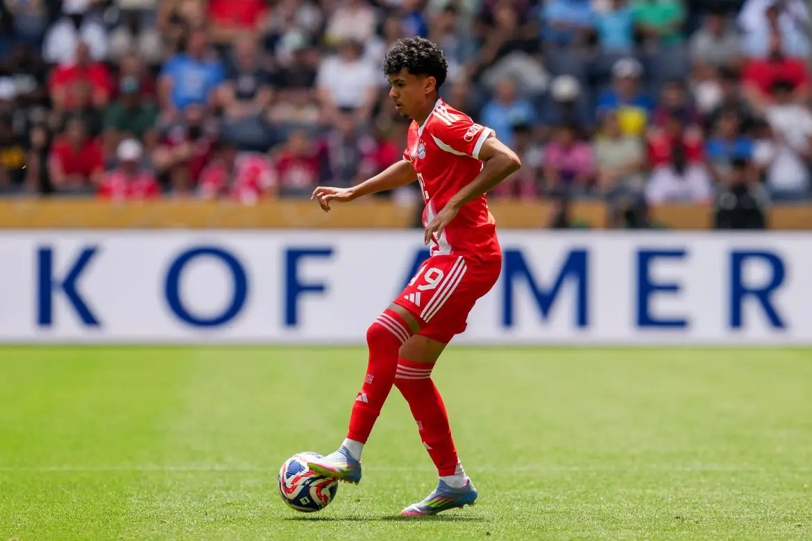 Everton show interest in Bayern Munich’s Adam Aznou - Get German ...