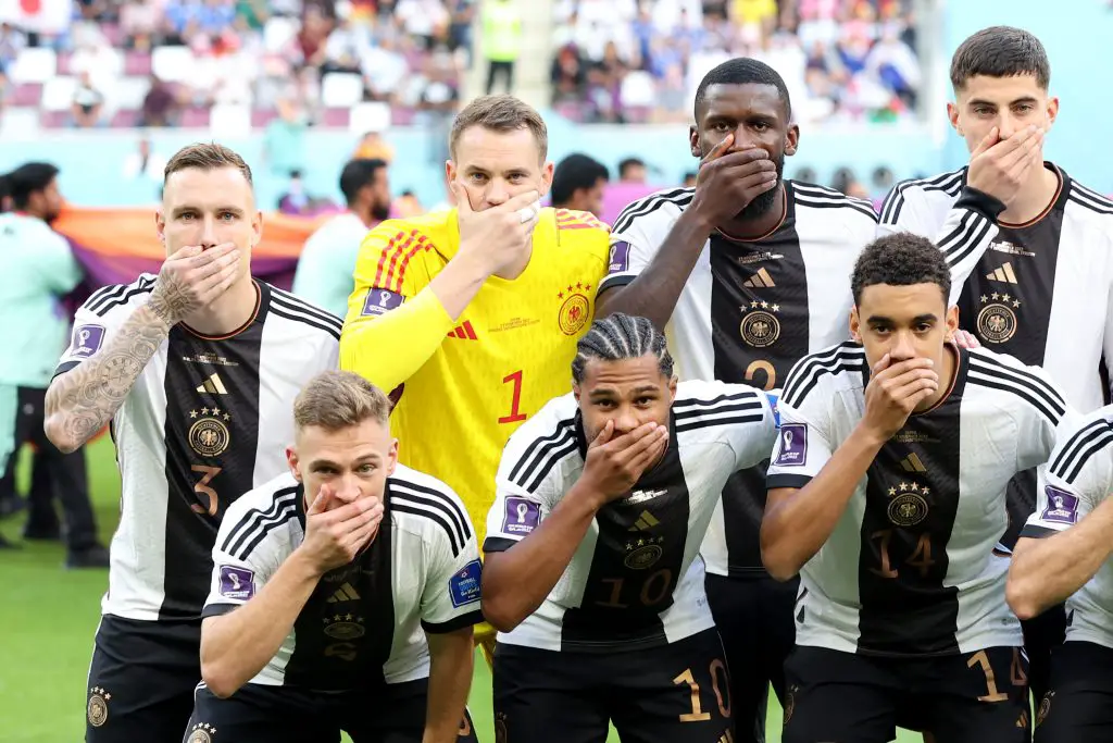 Germany players protest against FIFA's 'One Love' ban - Get German ...