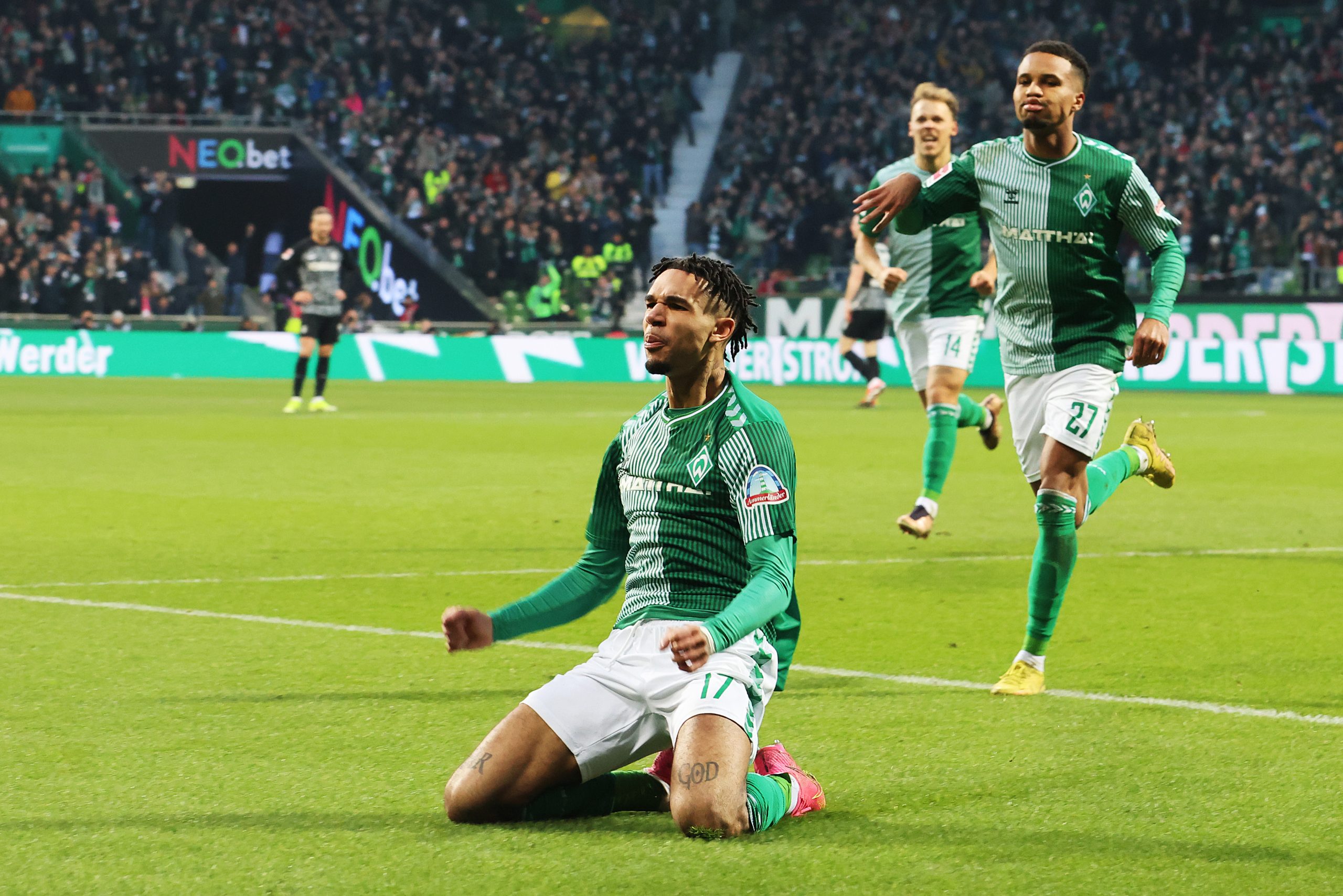 DFB to hold talks with Werder Bremen's Justin Njinmah over representing ...