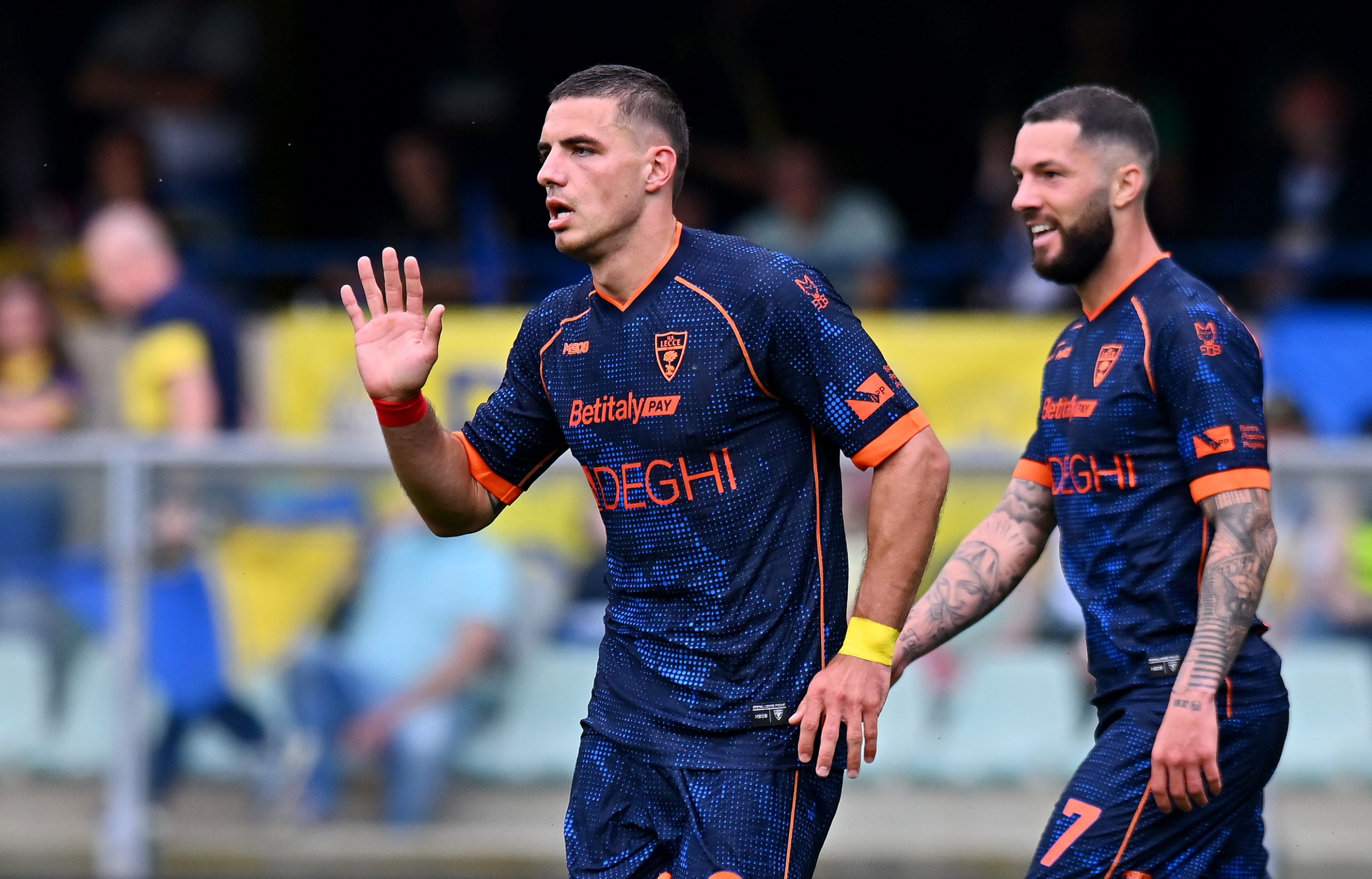 Wolfsburg target Leece striker Nikola Krstovic - Get German Football News